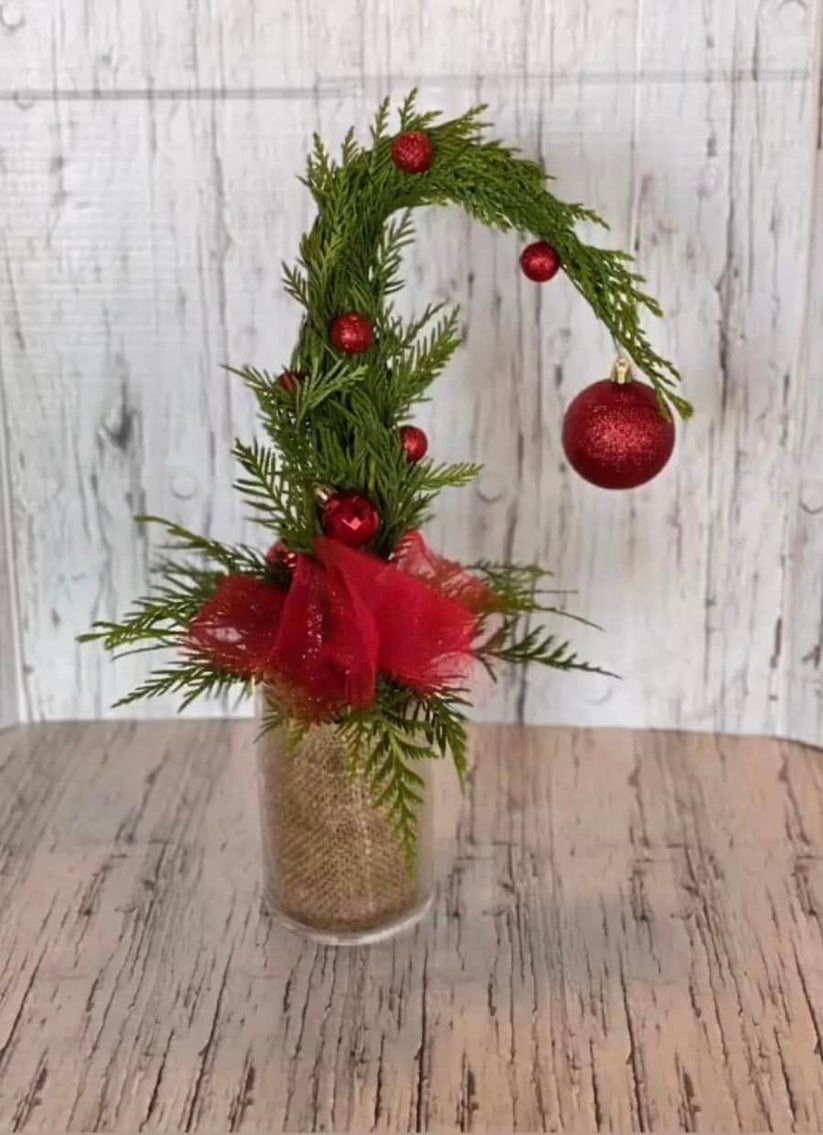 Red Grinch Tree – Holiday Grinch Trees